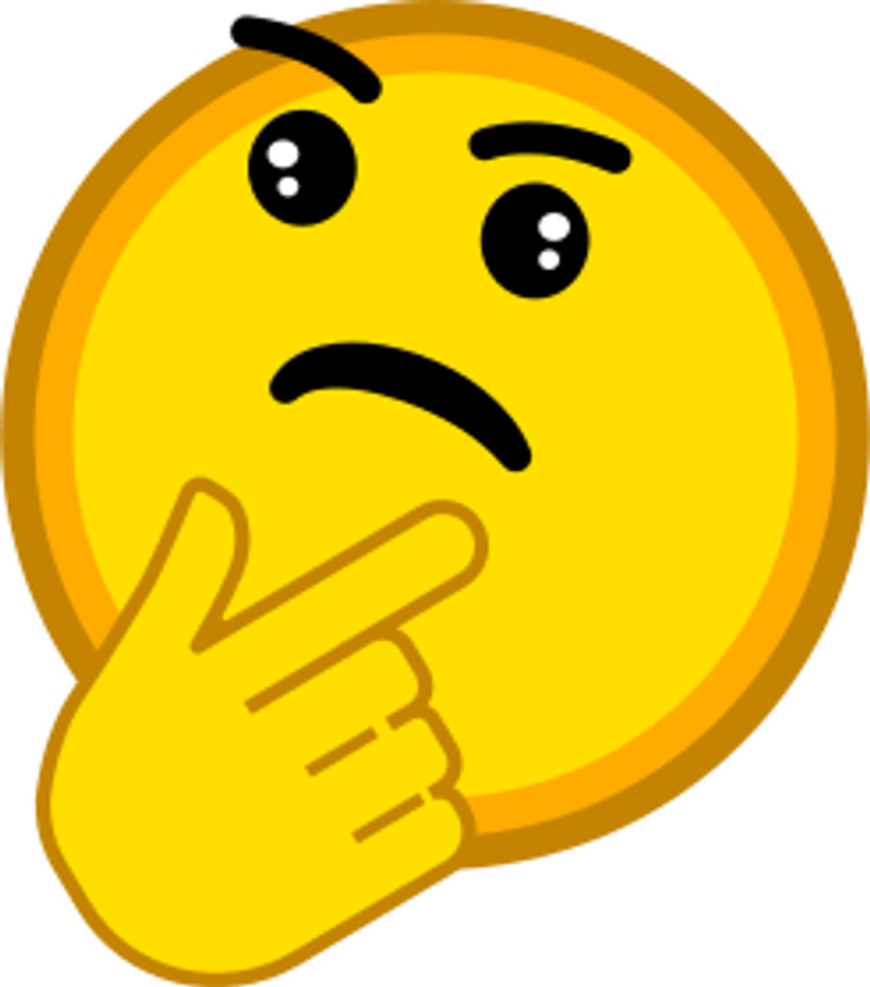 Free Thinking Face Vector Icon - Mediamodifier