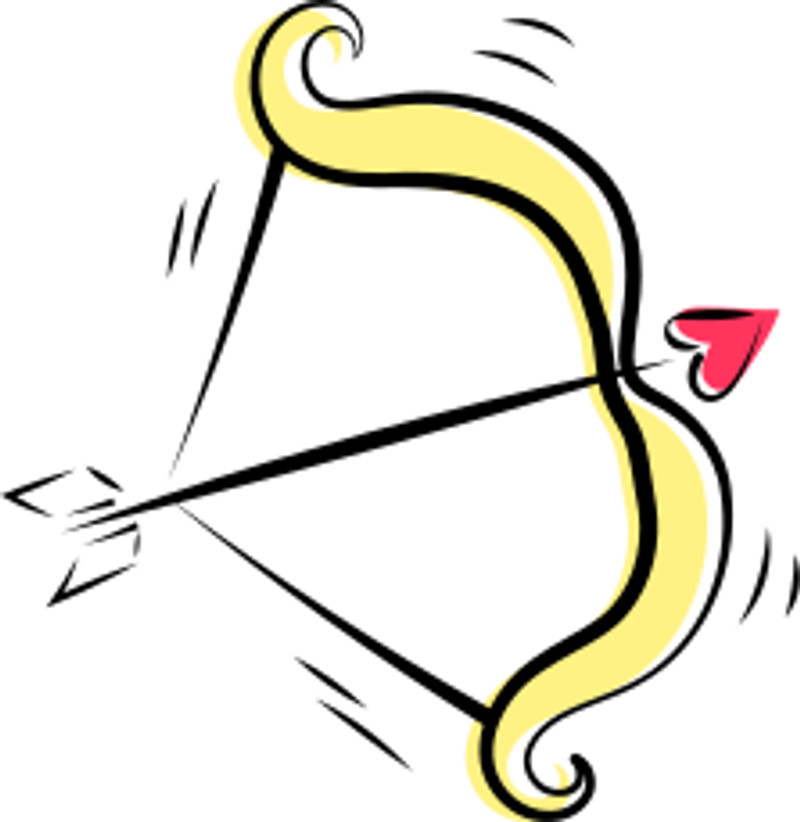 Free Hand Drawn Illustration of Valentine Arrow SVG - Mediamodifier