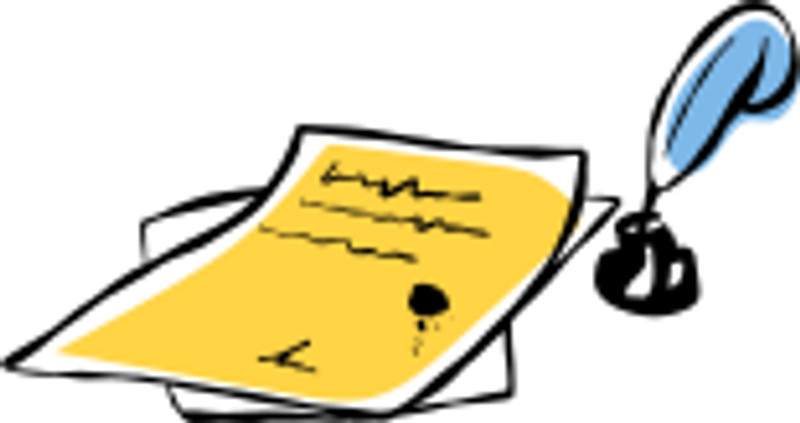 Free Ink Handwritten Letter Illustration SVG - Mediamodifier