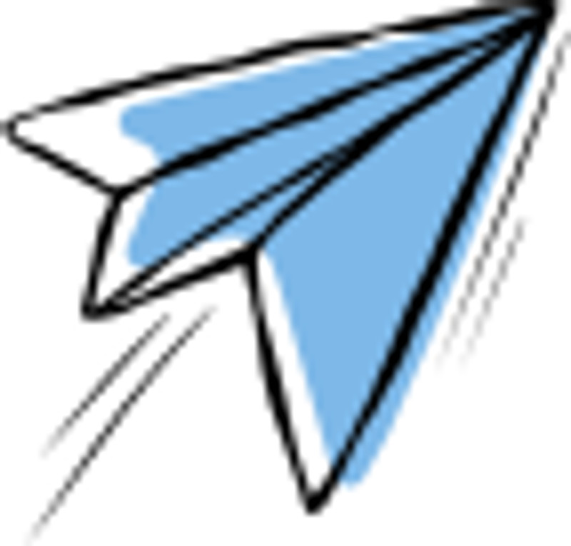 Free Paper Plane Illustration SVG - Mediamodifier