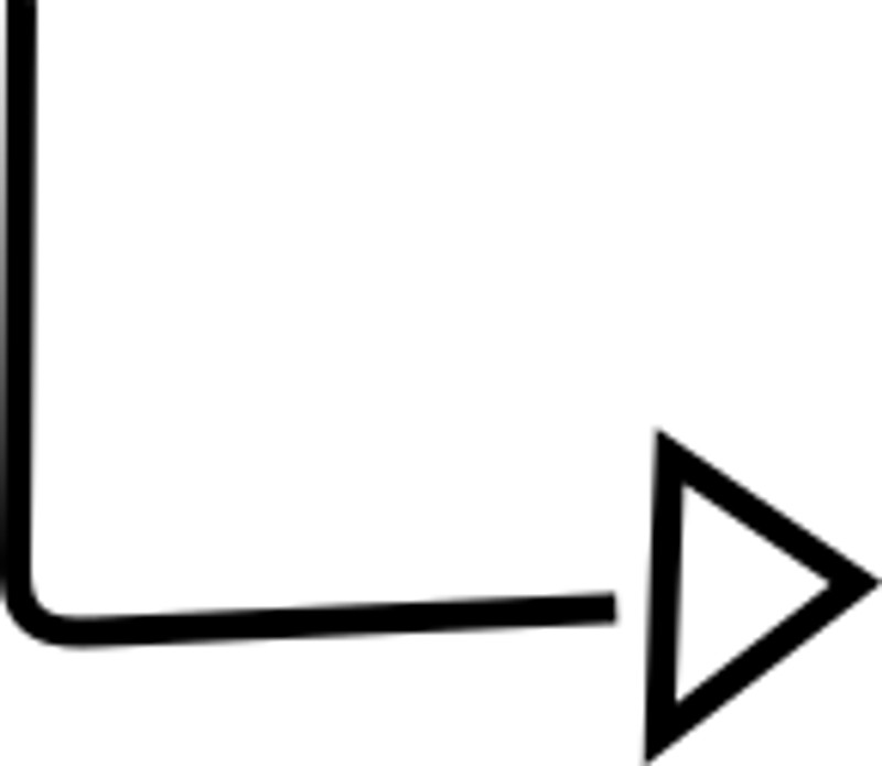 Free Simple Thin Corner Arrow SVG - Mediamodifier