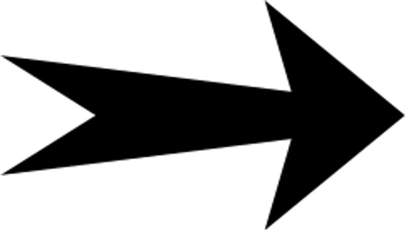 Free Filled In Straight Arrow SVG - Mediamodifier