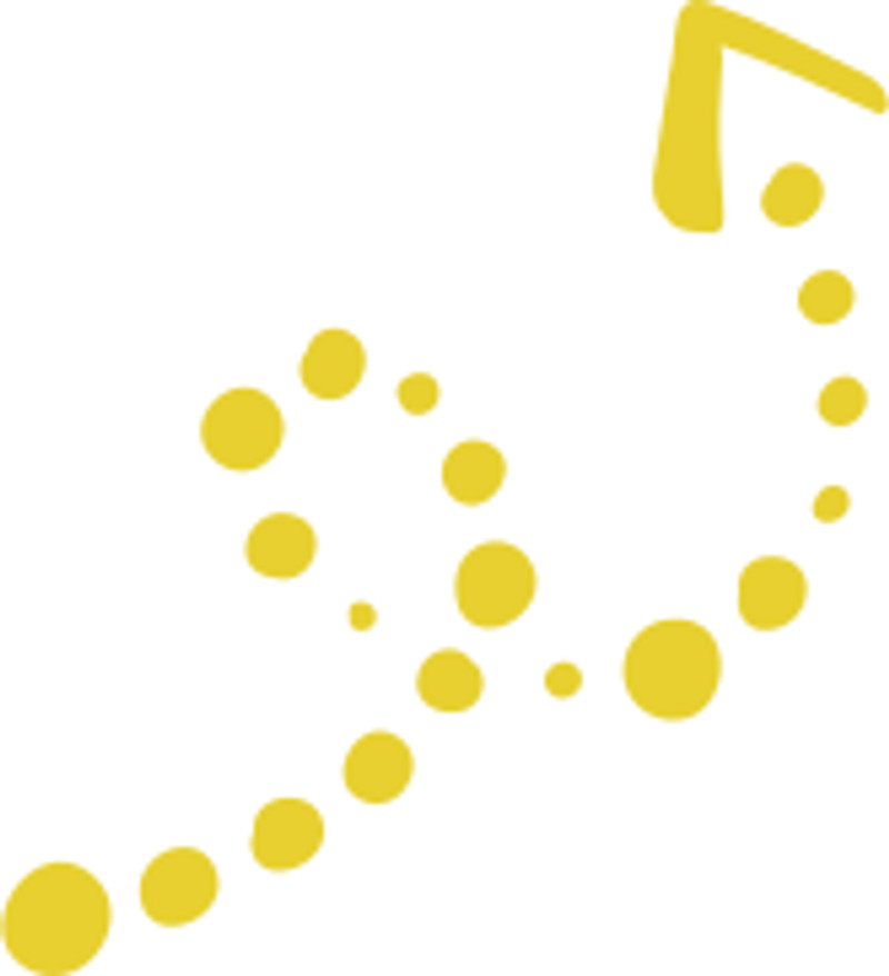 Free Swirly Dots Arrow SVG - Mediamodifier