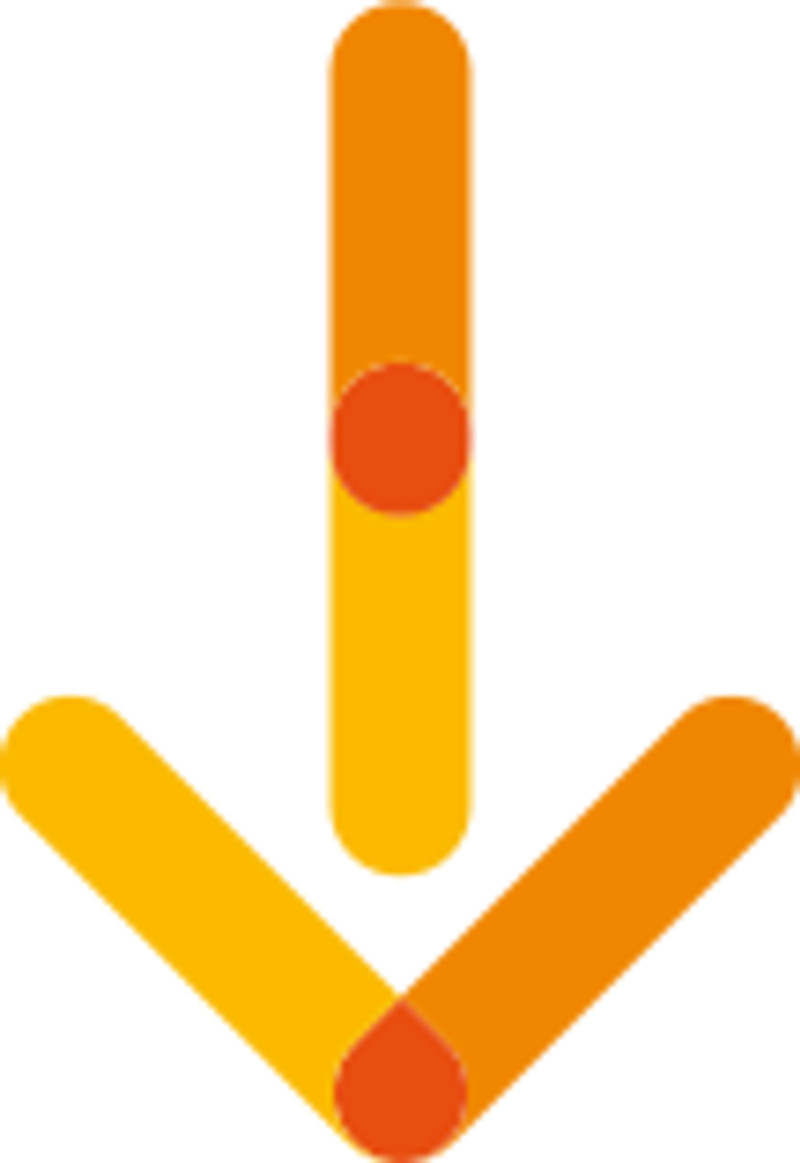 Free Vertical Straight Short Arrow Down SVG - Mediamodifier