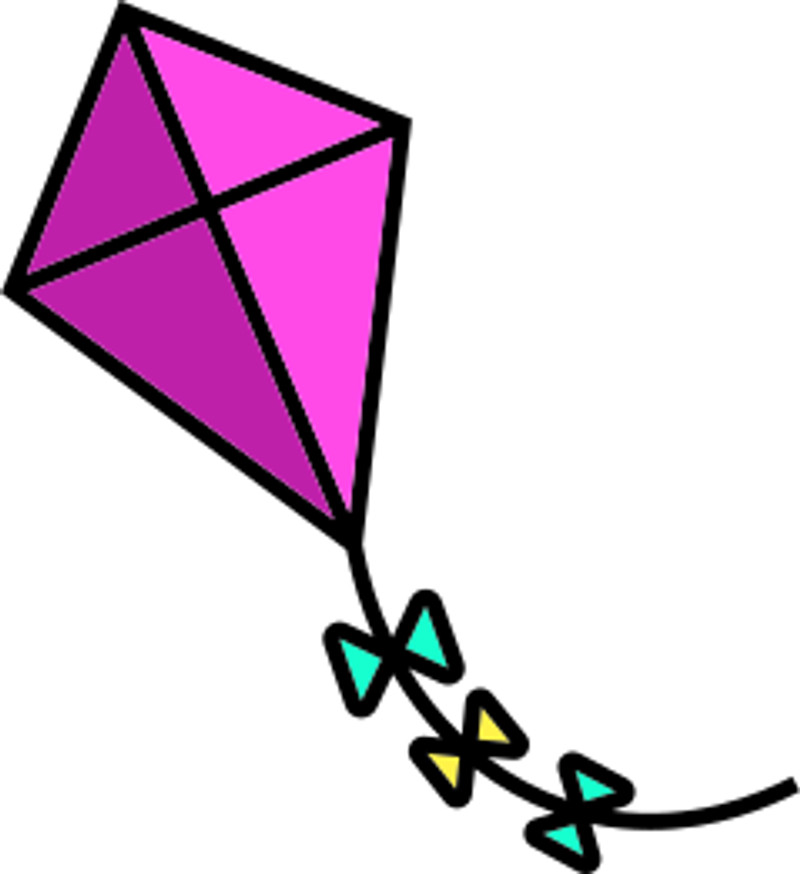 Free Kite Drawing SVG - Mediamodifier