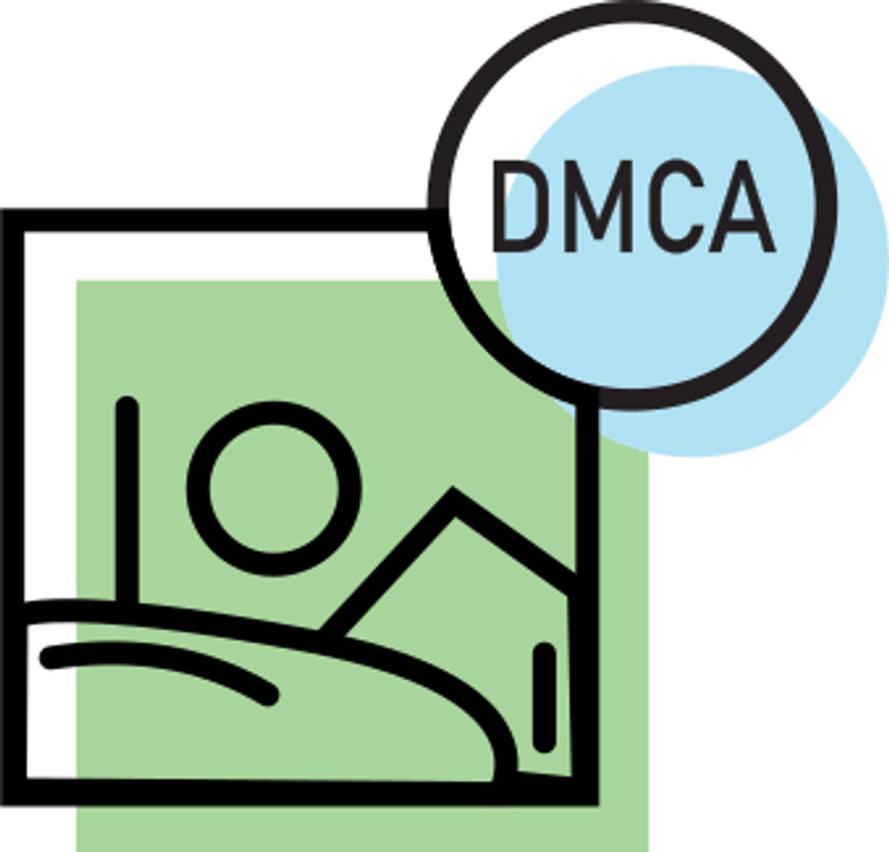 Free DMCA Copyright SVG Icon with image Illustration - Mediamodifier