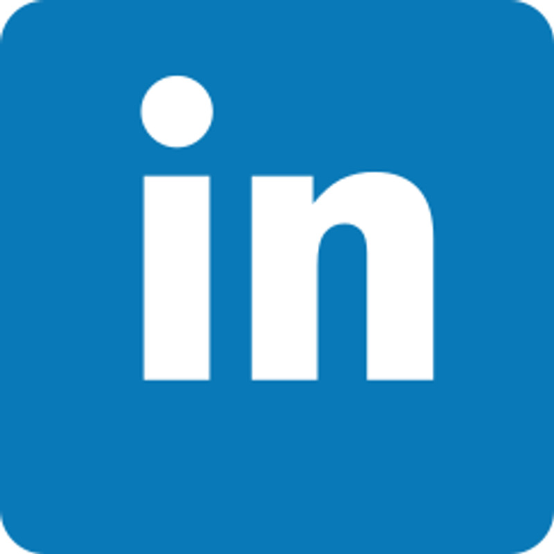 Free Vector LinkedIn Icon in Square Shape - Mediamodifier