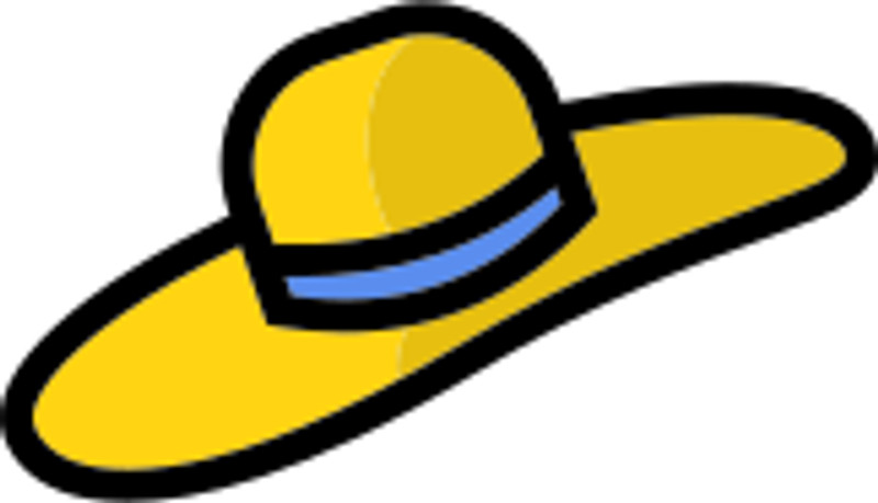 Free Yellow Hat Illustration Vector - Mediamodifier