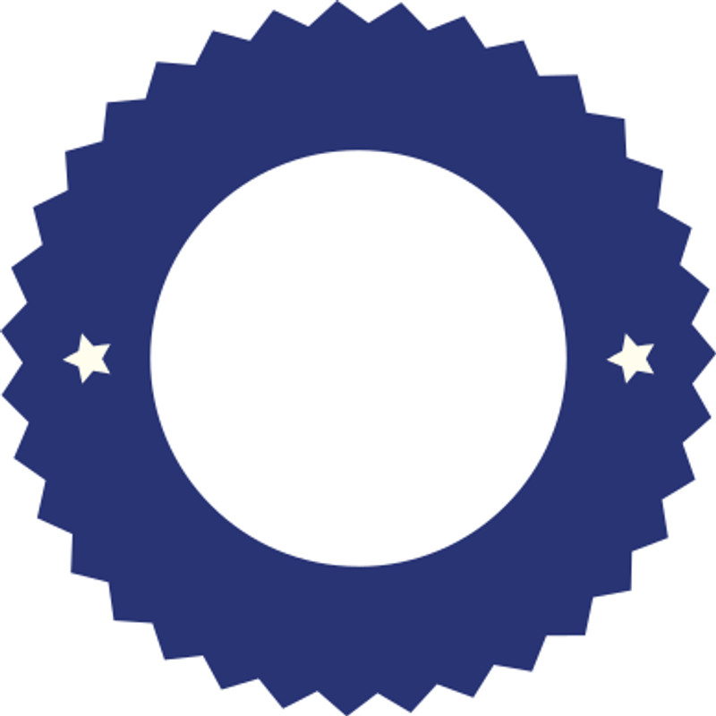 Free Banner Circle with Star SVG - Mediamodifier