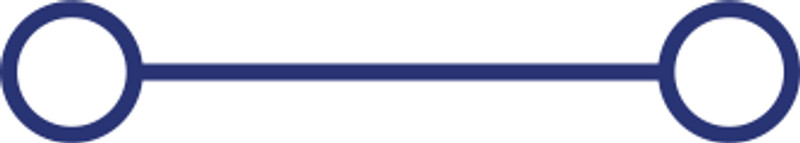 Free Line with Two Circle in Both End SVG - Mediamodifier