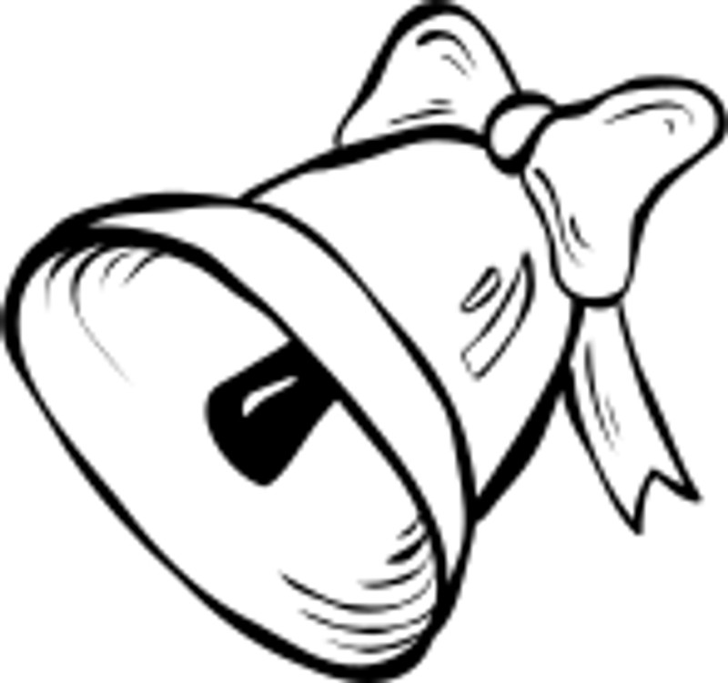 Free Christmas Bell Sketch Illustration - Mediamodifier