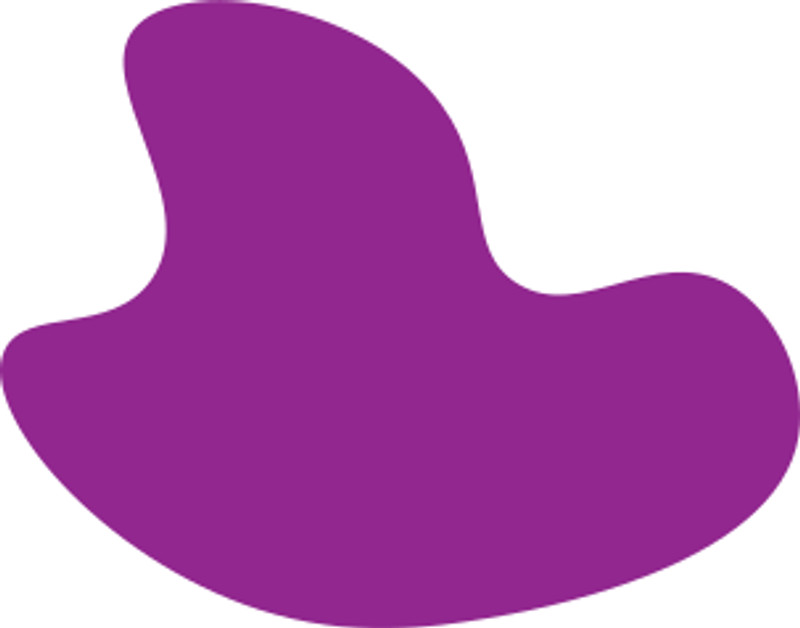 Free Abstract Minimalist Purple Liquid Shaped Blob - Mediamodifier