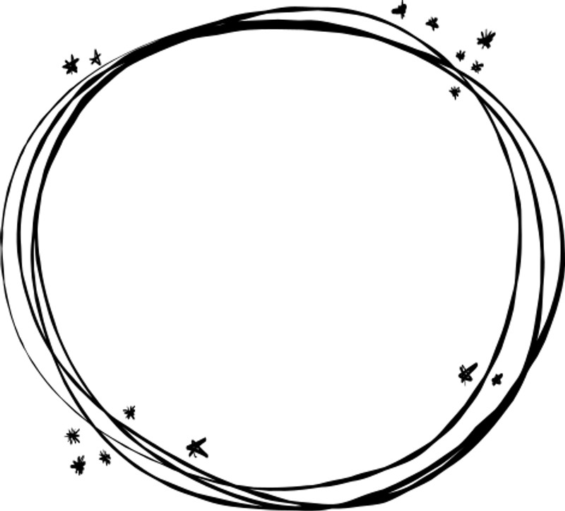 Free Circular SVG Border Shape for Design Templates - Mediamodifier