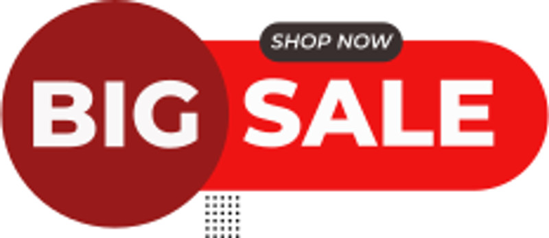 Free Big Sale and Shop Now SVG Vector Banner - Mediamodifier