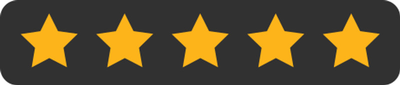 Free Five Star Rating SVG - Mediamodifier