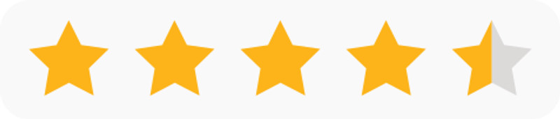 Free 4.5 Rating SVG - Mediamodifier