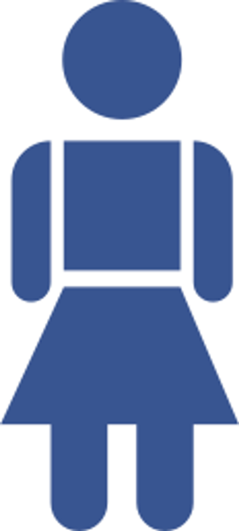 Free Woman Icon for Infographic - Mediamodifier