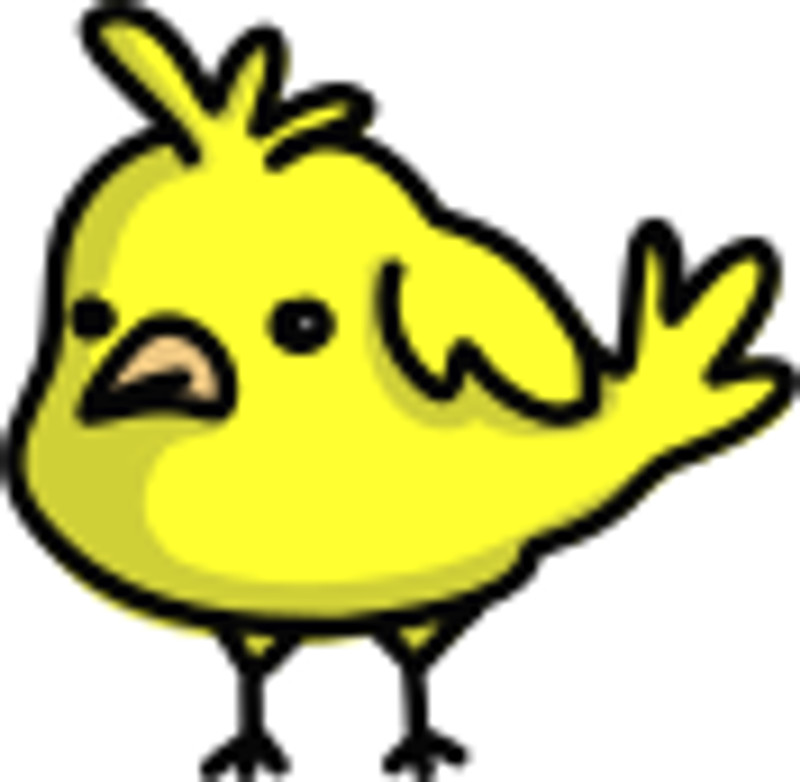 Free Chick Illustration in SVG - Mediamodifier