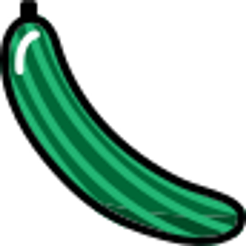 Free Cucumber Illustration SVG - Mediamodifier