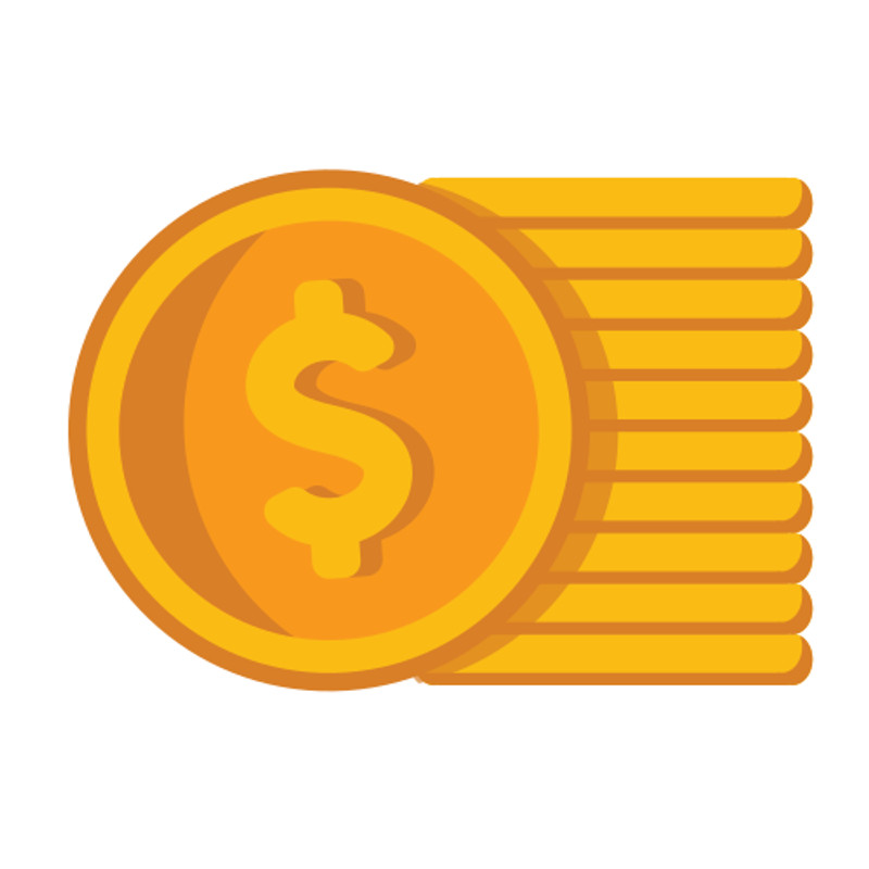 Free Golden Coin Illustration with Dollar Sign SVG - Mediamodifier