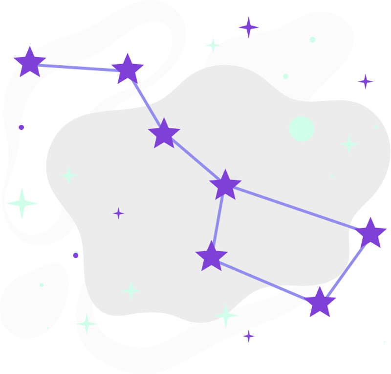 Free Constellation Illustration SVG - Mediamodifier