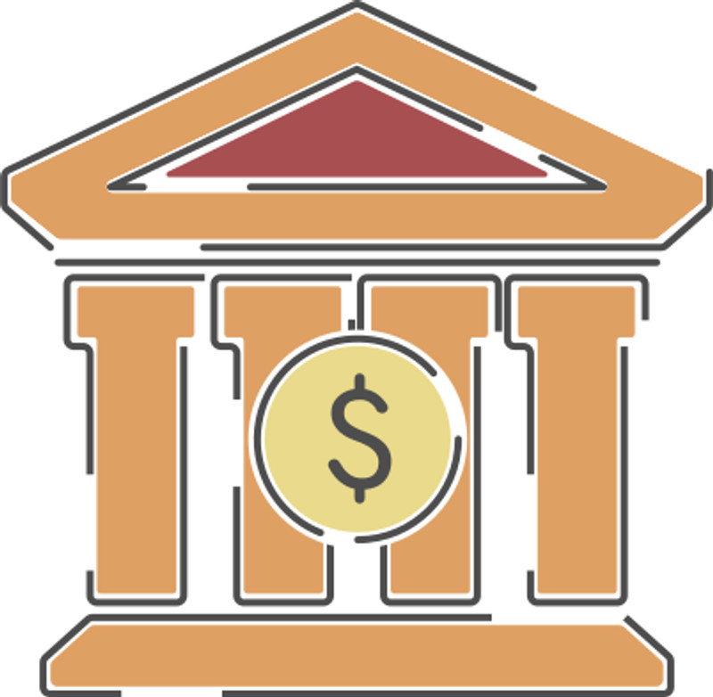 Free Bank Icon SVG - Mediamodifier
