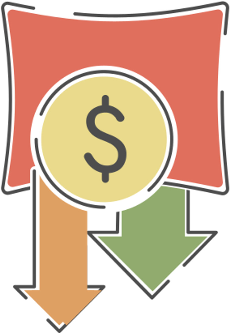 Free Recession Icon SVG - Mediamodifier