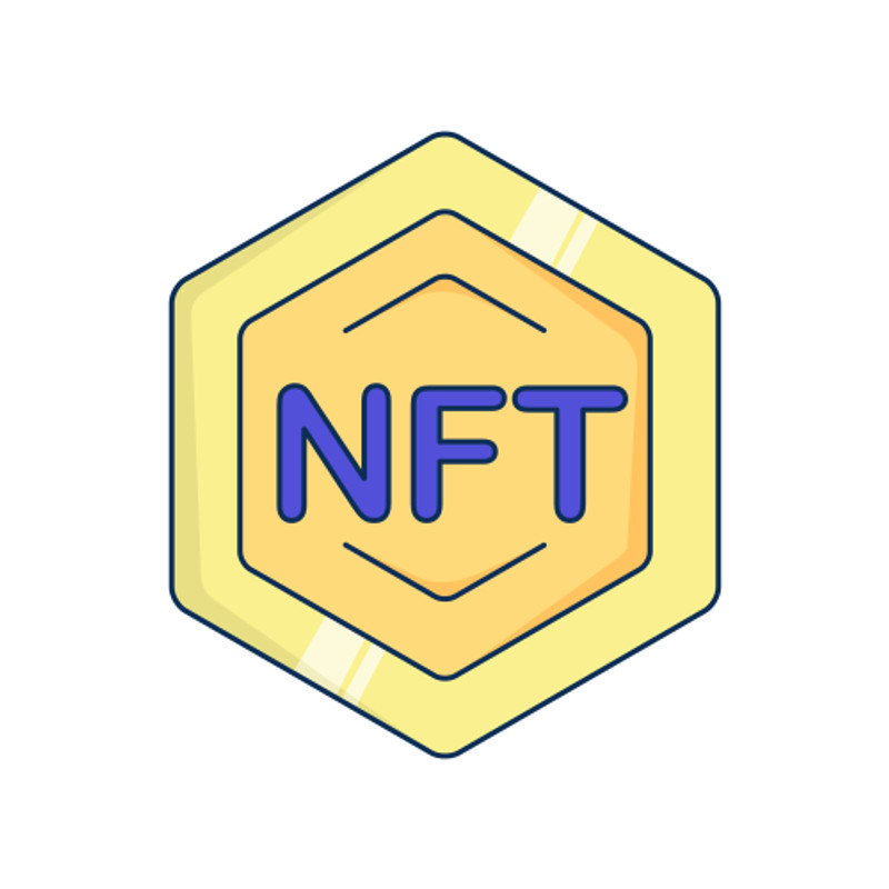 Free NFT Icon Illustration - Mediamodifier