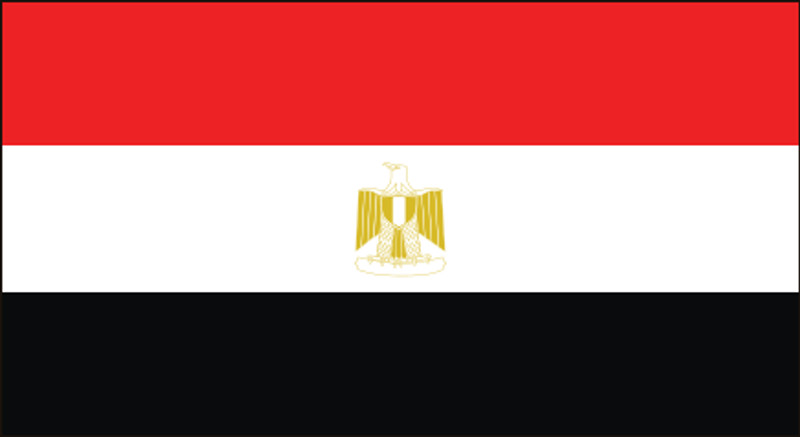 Free Egypt Flag SVG Illustration - Mediamodifier