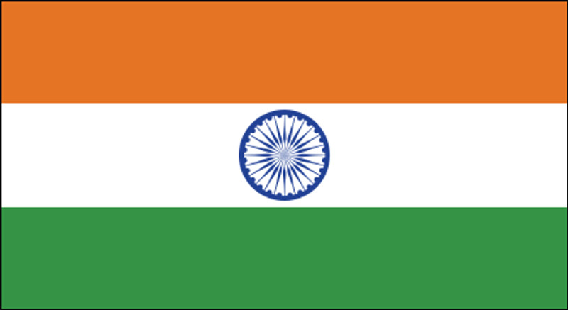 Free India Flag SVG Illustration - Mediamodifier