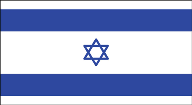 Free Israel Flag SVG Illustration - Mediamodifier