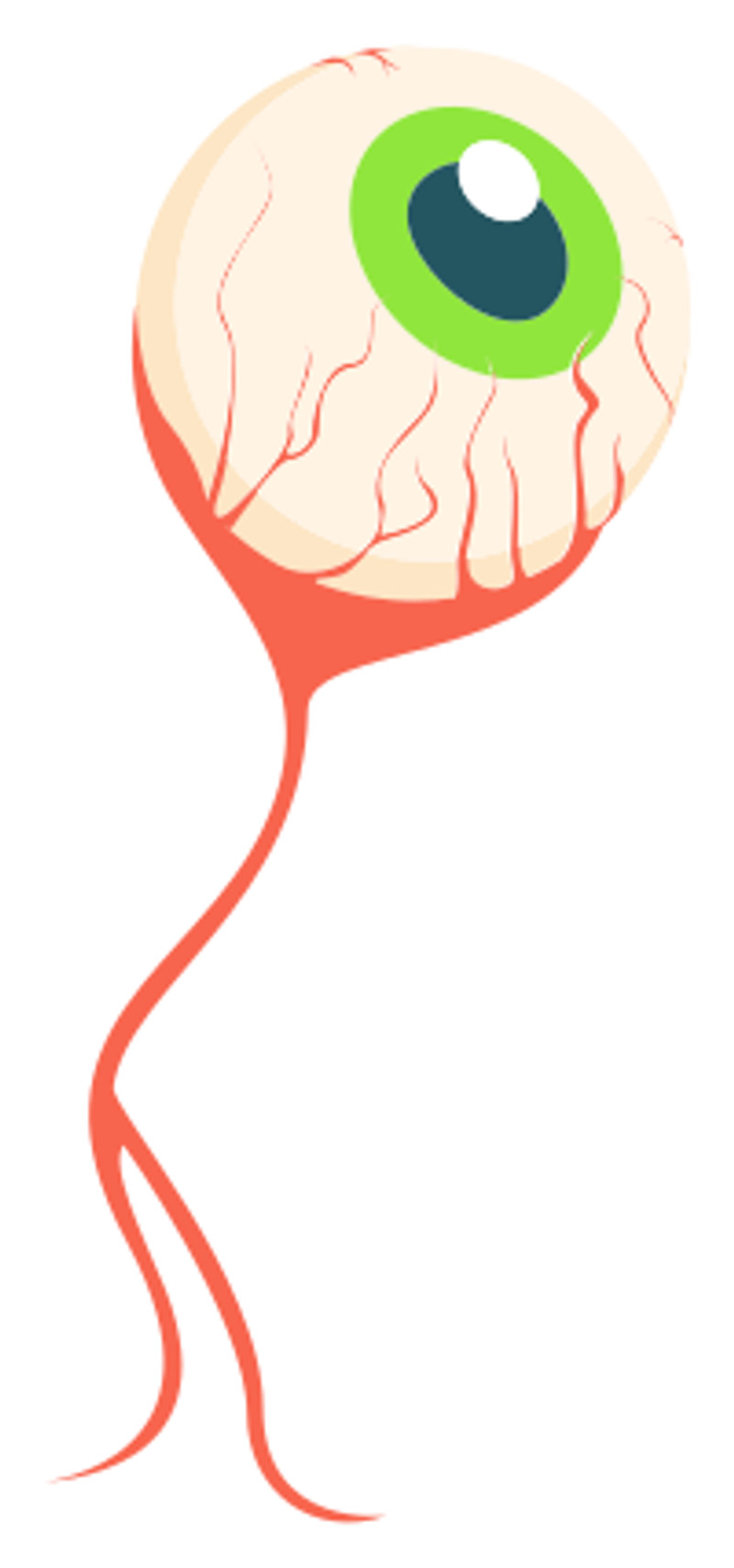 Free Halloween Horror Eye Ball Illustration - Mediamodifier