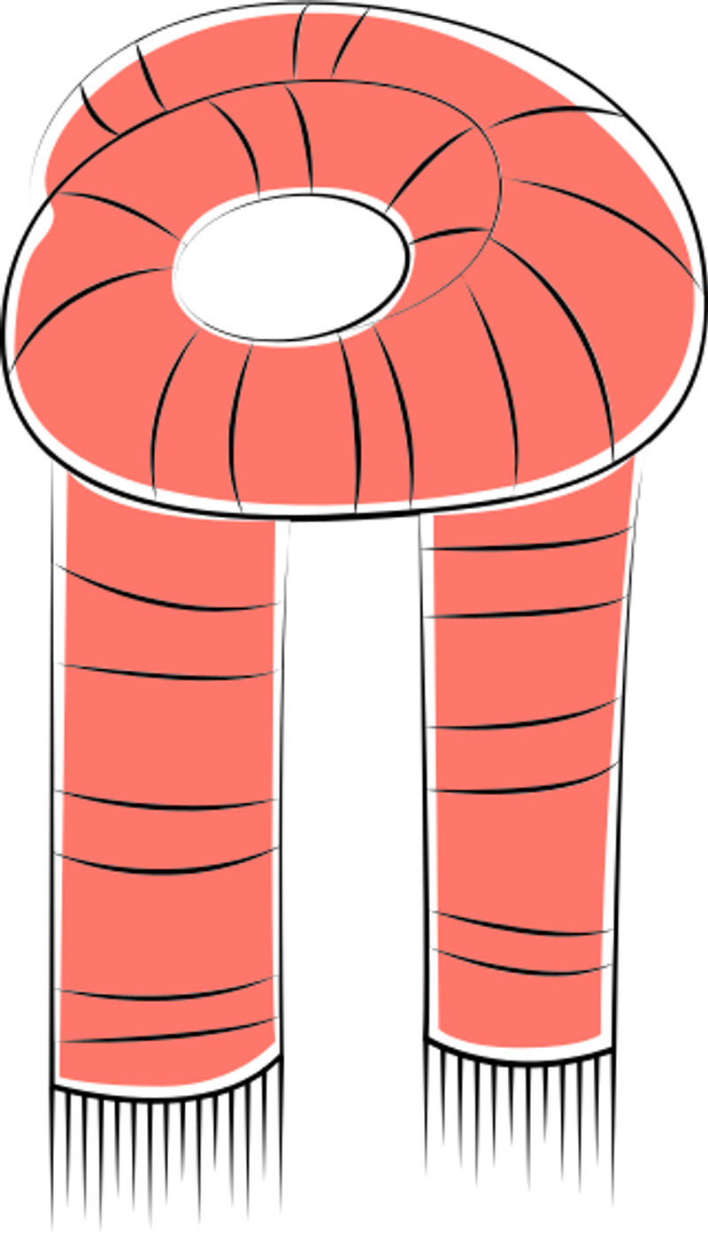 Free Muffler Illustration SVG - Mediamodifier