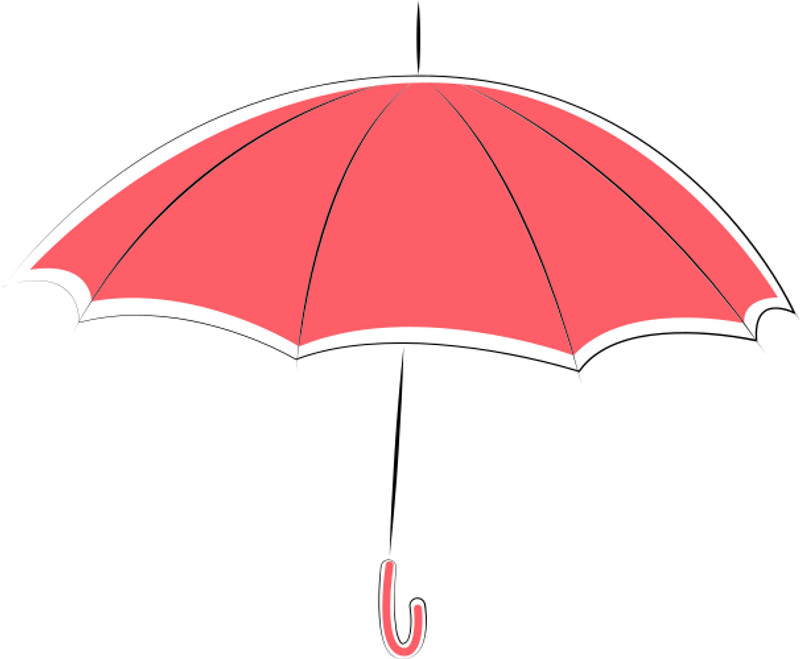 Free Umbrella Illustration SVG - Mediamodifier