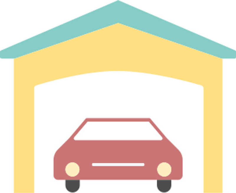 Free Garage Icon SVG Vector - Mediamodifier