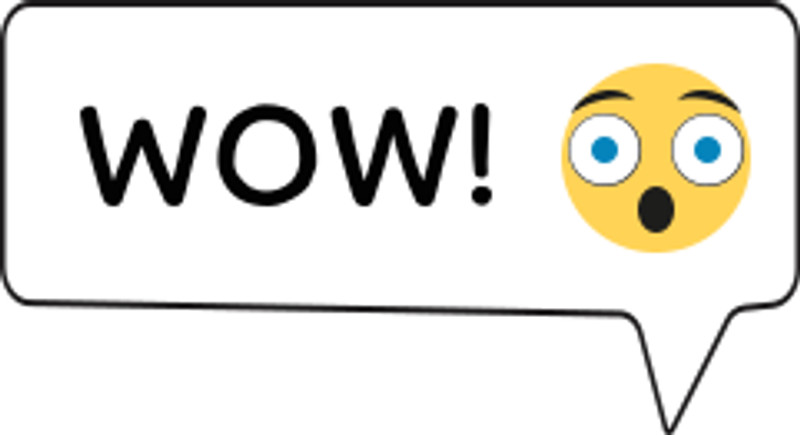 Free Wow Web Element SVG Vector Icon - Mediamodifier