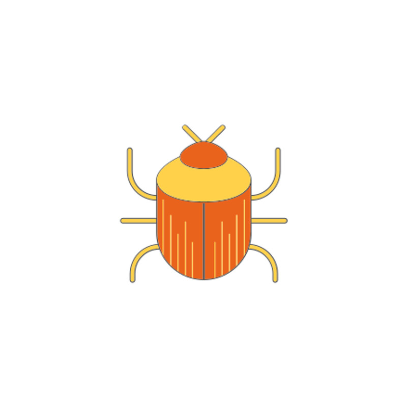 Free Virus and Computer Bug Icon Illustration SVG - Mediamodifier