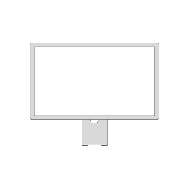 Free Apple Studio Display SVG - Mediamodifier