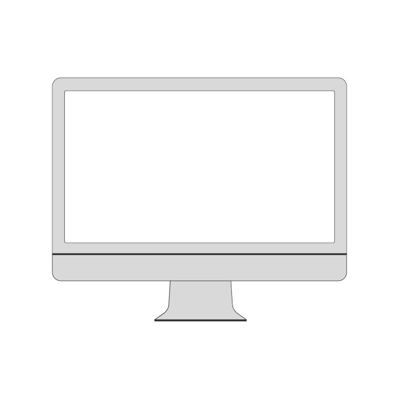 Free iMac 27-inch SVG - Mediamodifier