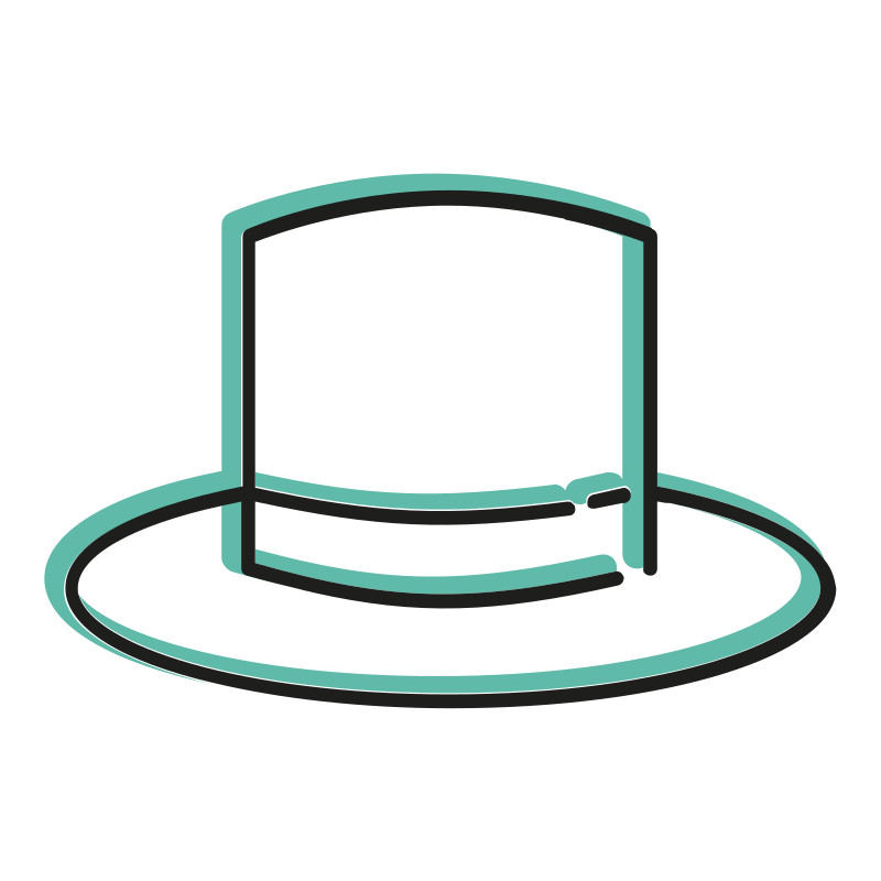 Free Top Hat SVG - Mediamodifier