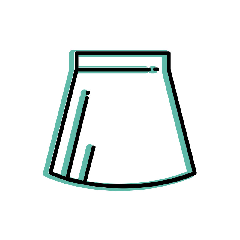 Free Skirt SVG - Mediamodifier