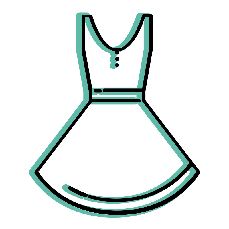 Free Dress SVG - Mediamodifier