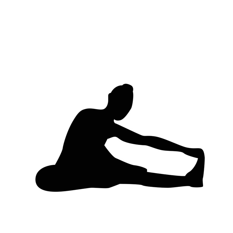 Free Person Stretching SVG - Mediamodifier