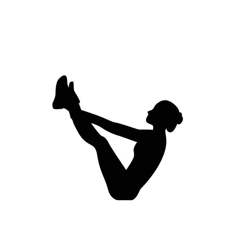 Free Person Yoga Stretching SVG - Mediamodifier