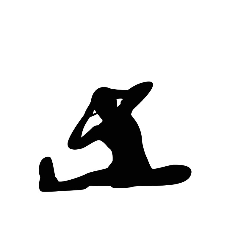 Free Man Stretching SVG - Mediamodifier