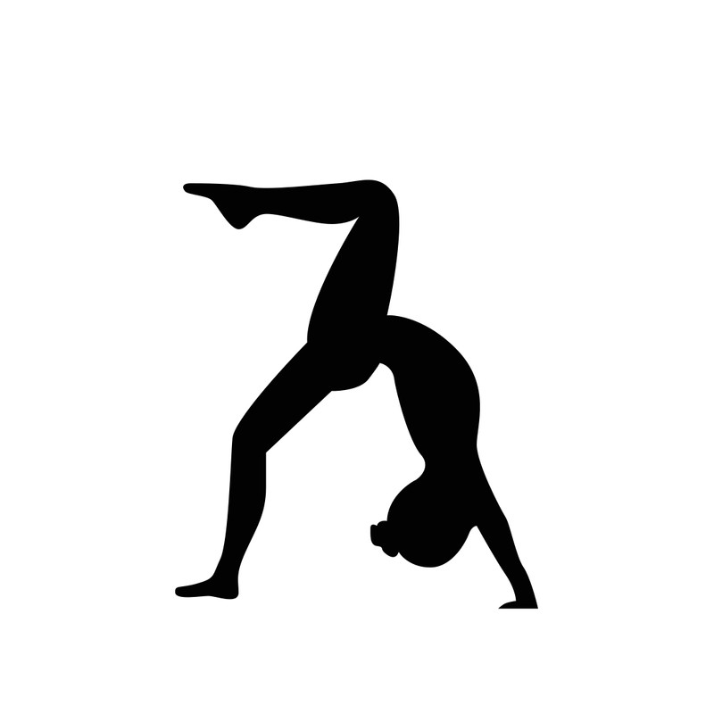 Free Woman Doing Yoga Svg Mediamodifier