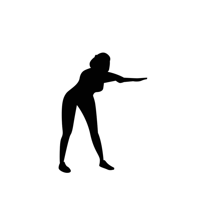 Free Woman Doing Squats SVG - Mediamodifier
