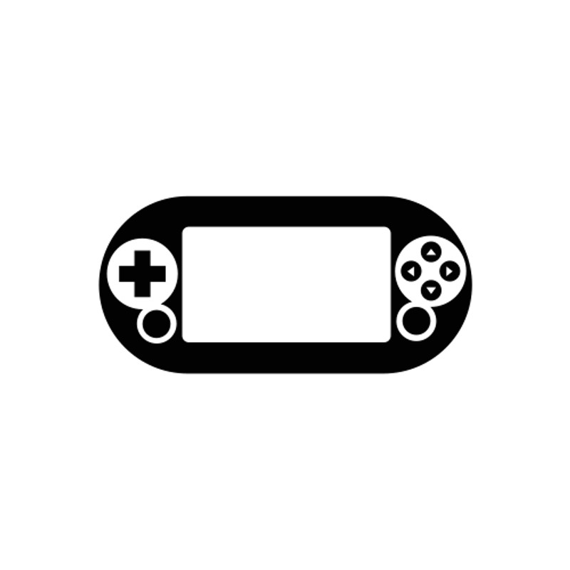 Free Handheld Nintendo Line Art Icon - Mediamodifier