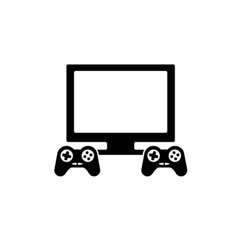 Free Console Gaming Line Art Icon - Mediamodifier