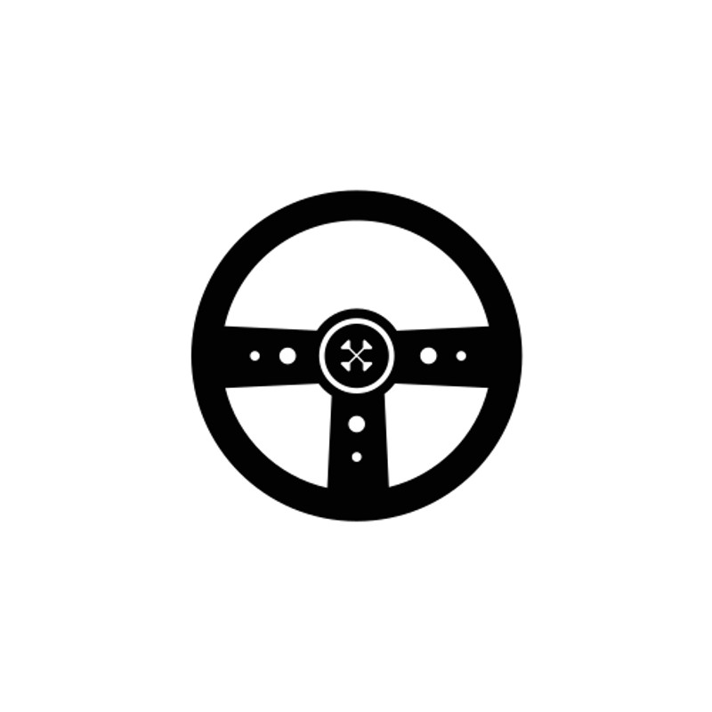 Free Car Race Handle Line Art Icon - Mediamodifier